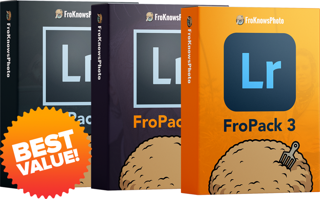 FroPack 1 - 14 Custom Lightroom Presets - Try them now!