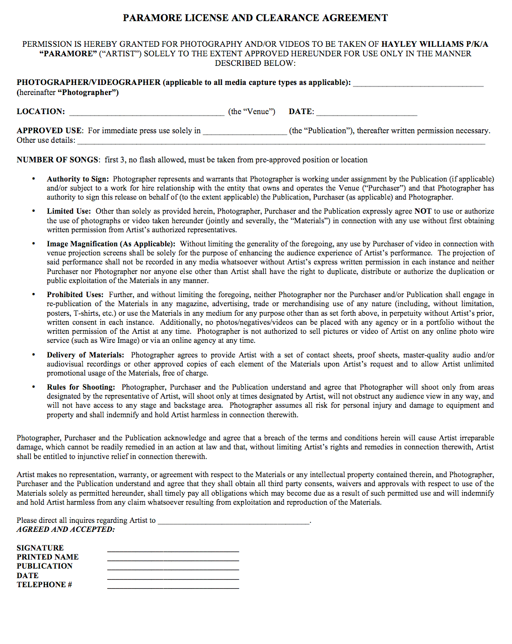 What I Have to Sign to Shoot in the PIT Today | Fro Knows Photo